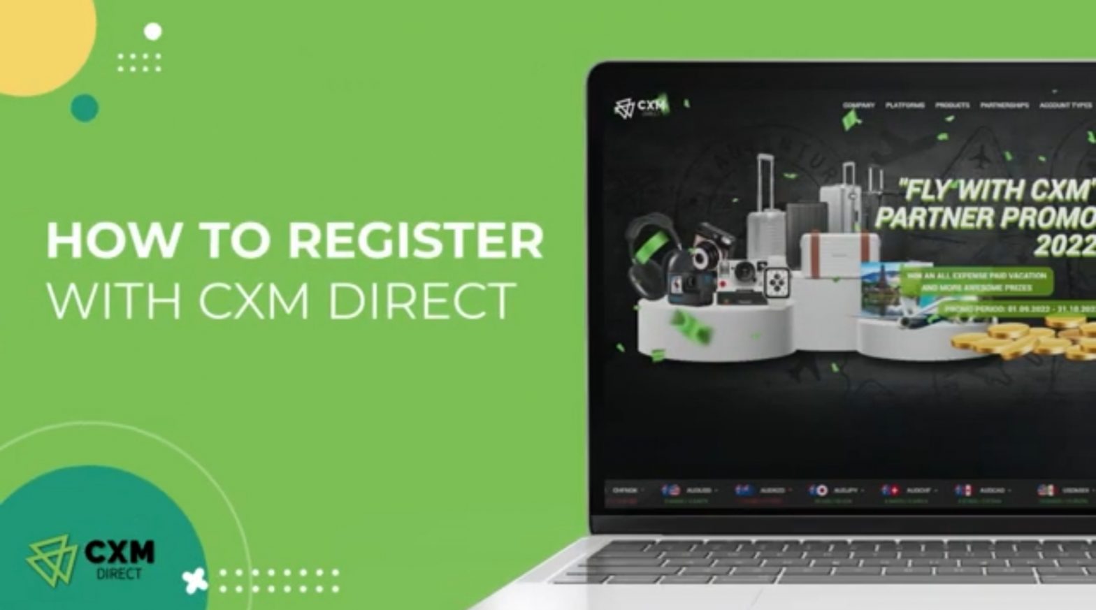 CXM - CÓMO REGISTRARSE EN CXM DIRECT